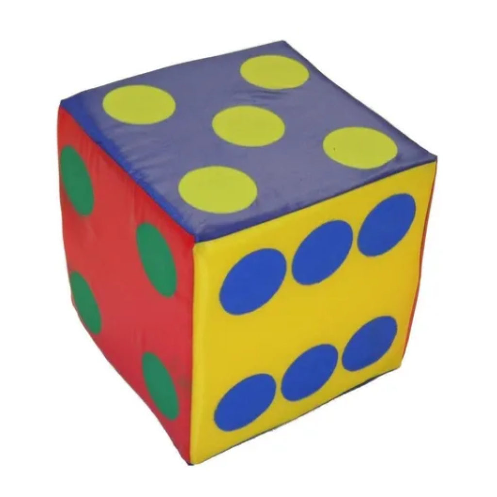Dado Didáctico de Espuma Educativo - Kudis - Juegos & Muebles Infantiles